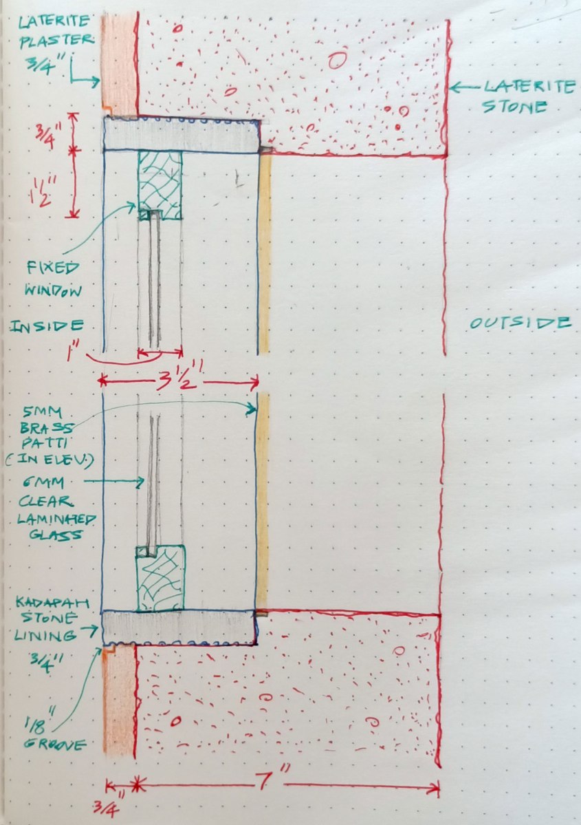Window Section Detail of a Rural Konkan Home: Raunaq Bhagwat – FOLIO
